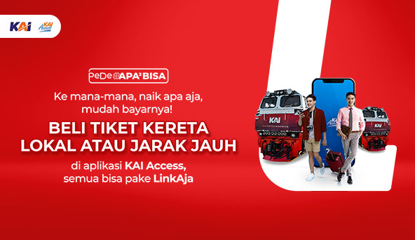 Cara Pesan Tiket di KAI Access Bayar Pakai LinkAja