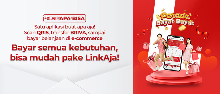 Parade Bayar-Bayar Pakai LinkAja