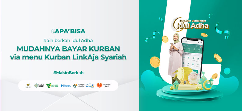 Cara Bayar Qurban Dalam Jaringan via Aplikasi LinkAja Syariah
