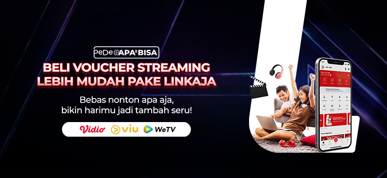 Beli Voucher Streaming di LinkAja, Bebas Nonton Sepuasnya!