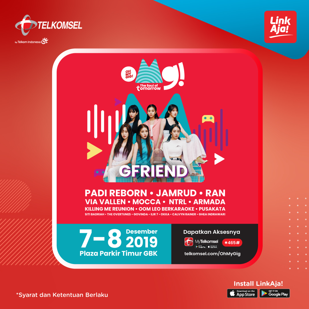 Oh My Gig! The Soul of Tomorrow Bareng GFriend | LinkAja