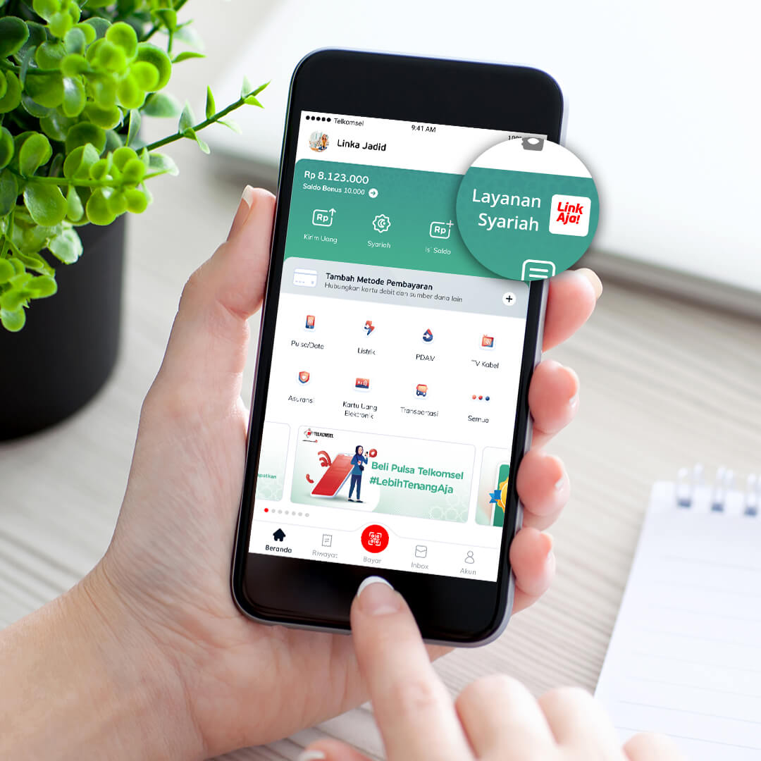 LinkAja Luncurkan Layanan Syariah Pertama di Indonesia