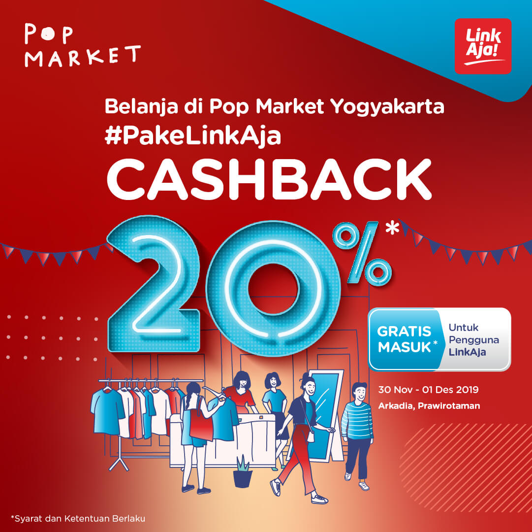 Hangout di Pop Market Yogyakarta Makin Asik | LinkAja